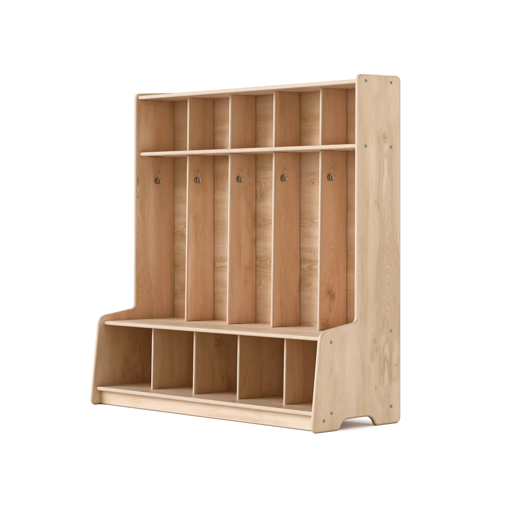 Five Section Cubby Locker | Preschool | Classroom Cubby Storage | F...