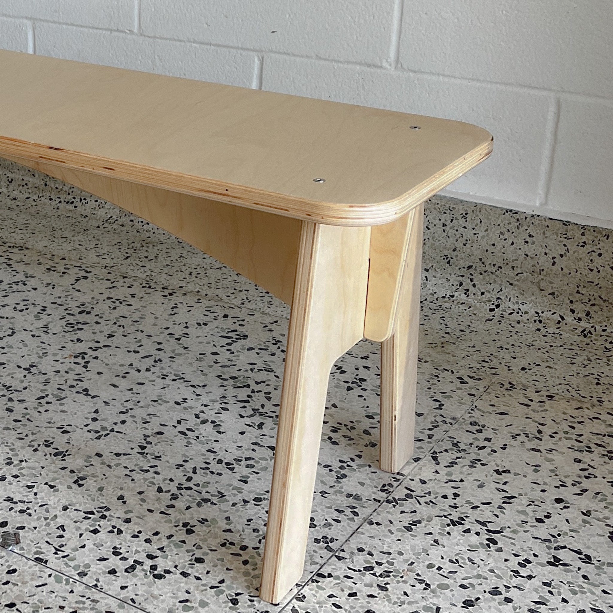 Short Bench | Short Wooden Bench | Fern Kids